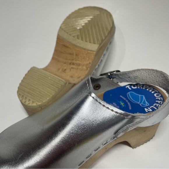 Shoes | Boutique Torpatoffeln Swedish Wood Clogs Boho Leather 2 Girls ...